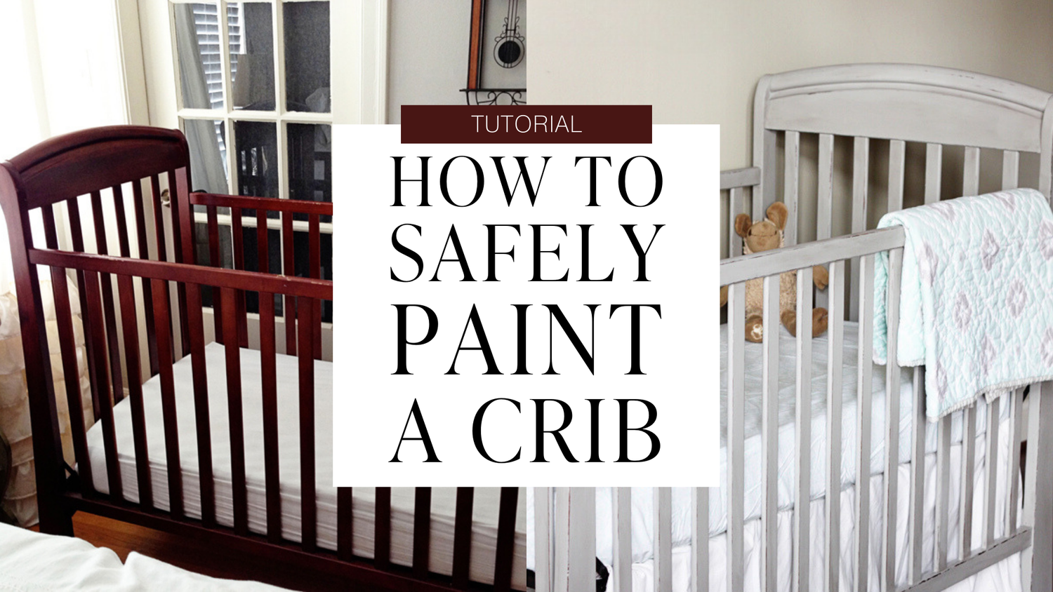 How to Safely Paint a Crib (and Other Children's Furniture or Toys ...