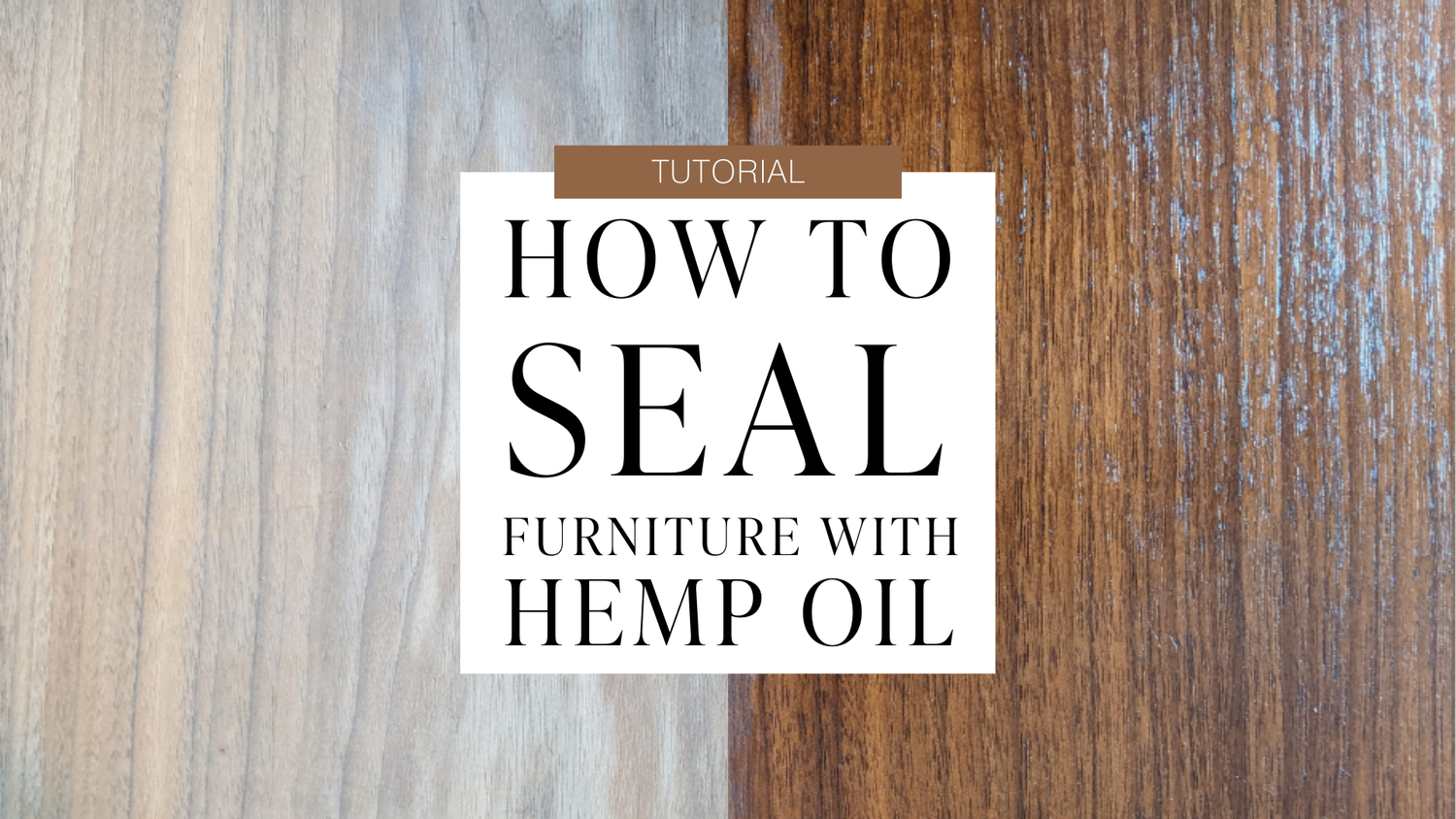 How to Use Hemp Oil to Seal Your Furniture – Country Chic Paint