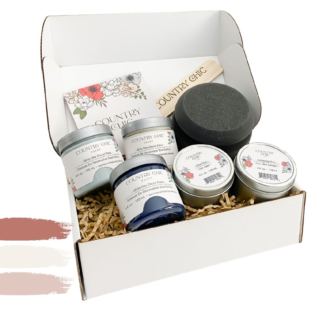 Medium Furniture Painting Kit for Beginners - Country Chic Paint Eco-F