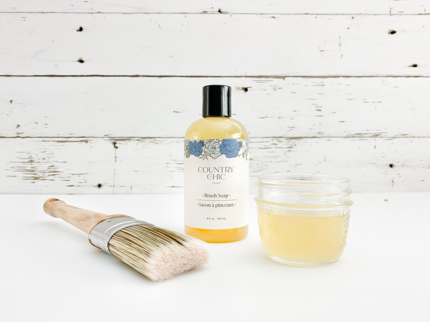 Brush Soap - Cleaner for Paint Brushes, 100% Natural, Peppermint ...