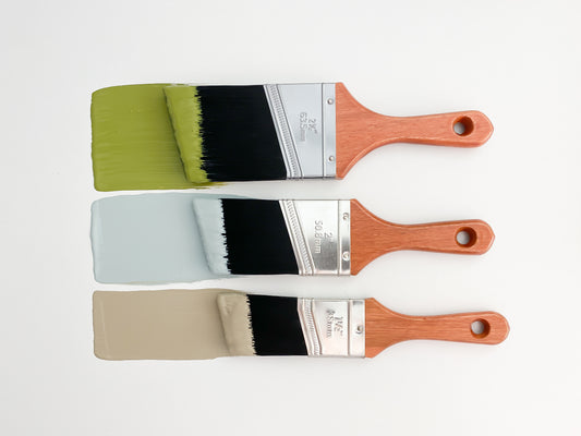 What Type of Paint Brush To Use For Furniture Painting with Chalk Styl ...