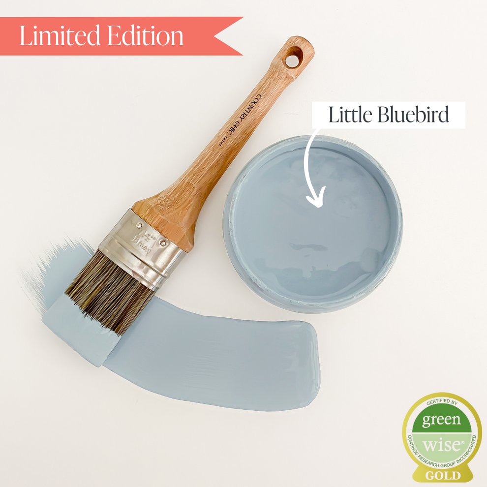 Little Bluebird Chalk Style Paint for Furniture Home Decor DIY Cabinets ...
