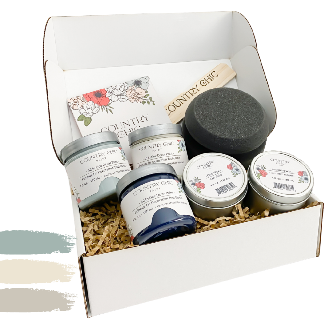 Medium Furniture Painting Kit for Beginners - Country Chic Paint Eco-F