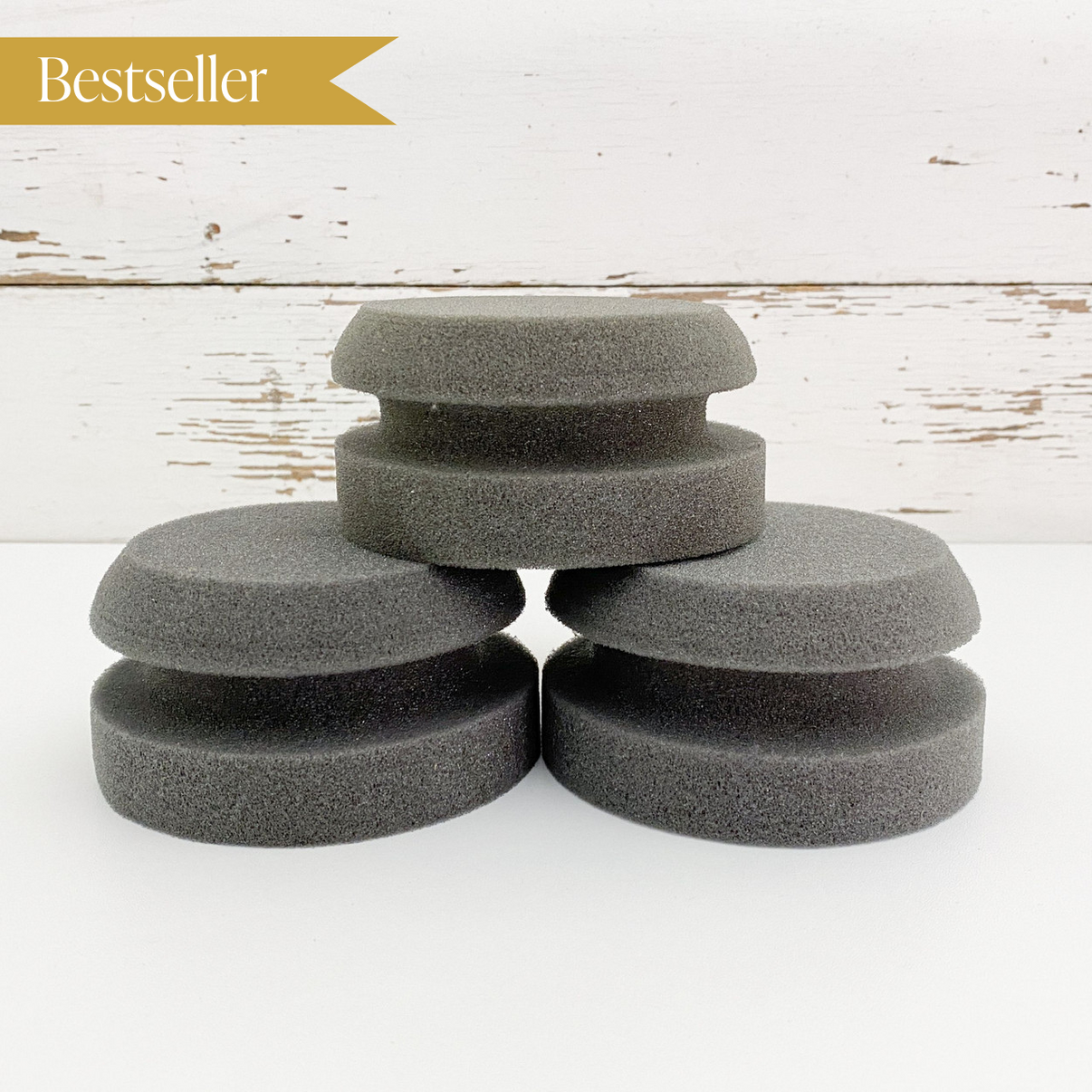 Chalk Style Painting Sponges - Set of 3 Reusable Applicator Sponges for ...