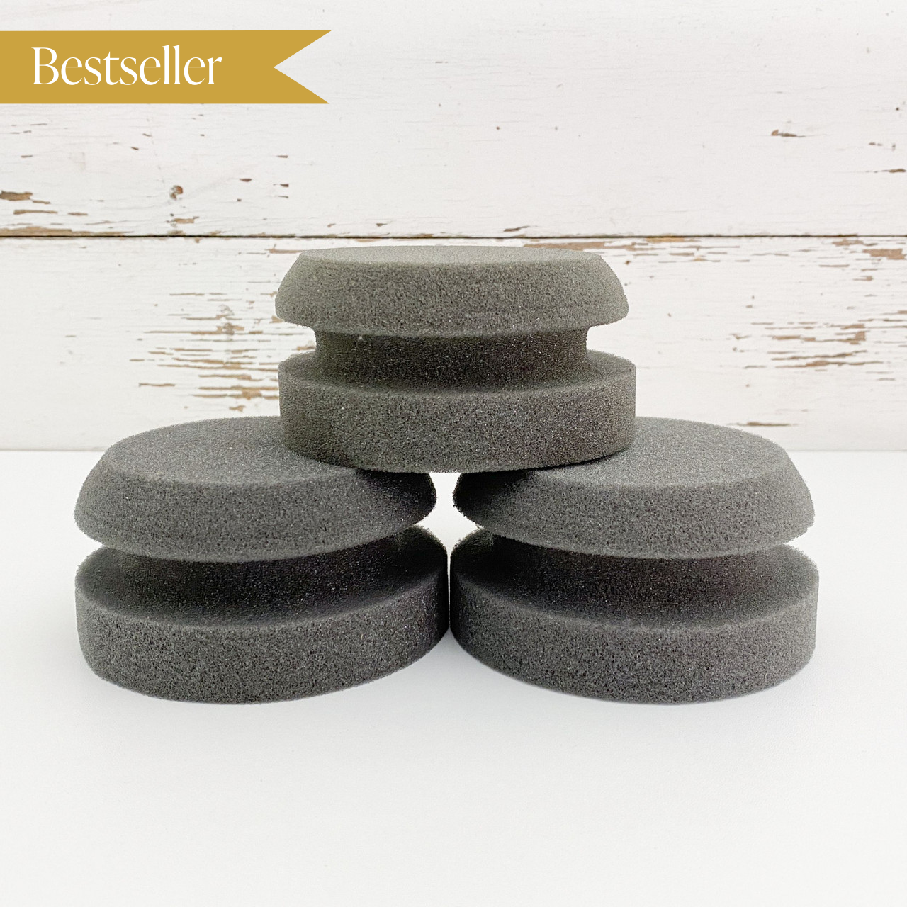 Chalk Style Painting Sponges - Set of 3 Reusable Applicator Sponges for ...