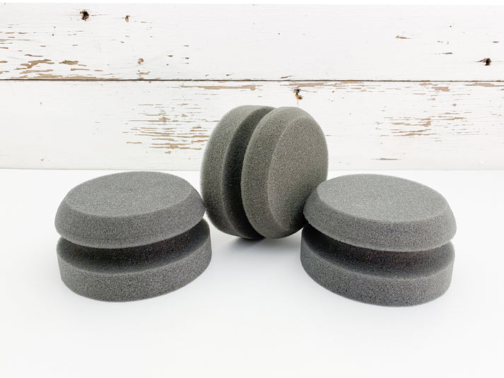 Chalk Style Painting Sponges - Set of 3 Reusable Applicator Sponges for ...